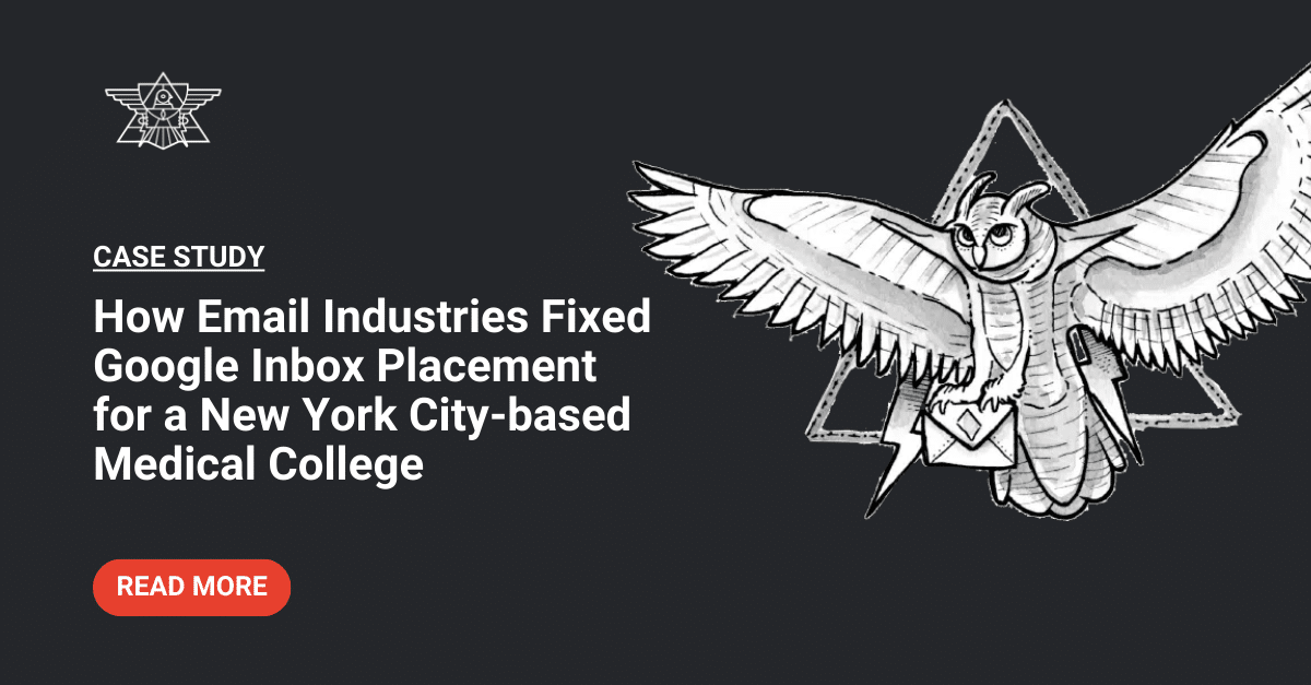 Healthcare Email Deliverability Case Study — Email Industries